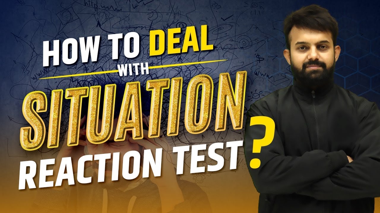 How to Deal With SITUATION REACTION TEST? || SSB Mantra 💡 - YouTube