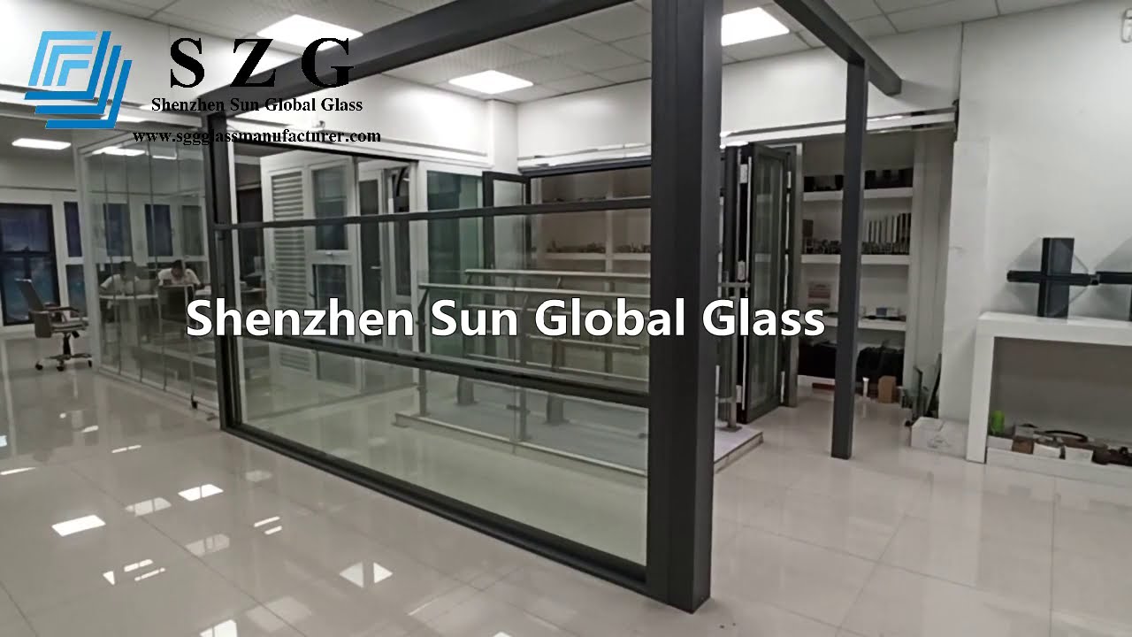 Automatic Retractable roof glass sliding system - YouTube