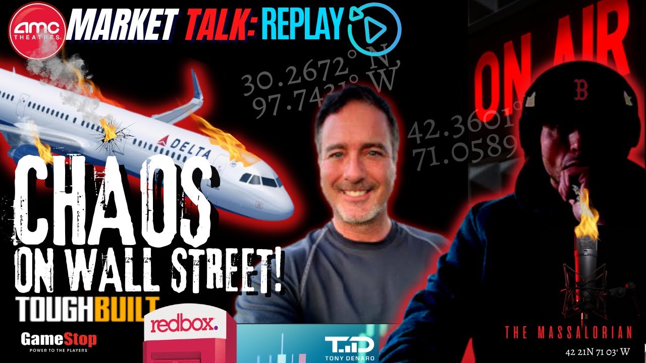 MARKET TALK AMC, GME, TBLT, RDBX AND MORE. TONY DENARO AND THE ...