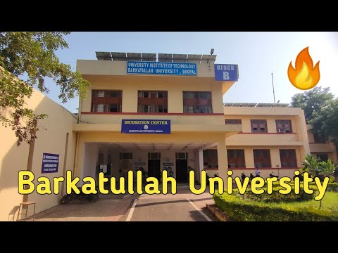 Barkatullah University, Bhopal | Barkatullah University Vlog 🔥🔥 | BU ...