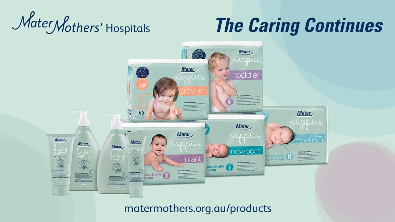 The Caring Continues, Mater Mothers' (FULL VIDEO) | Mater Baby Products ...