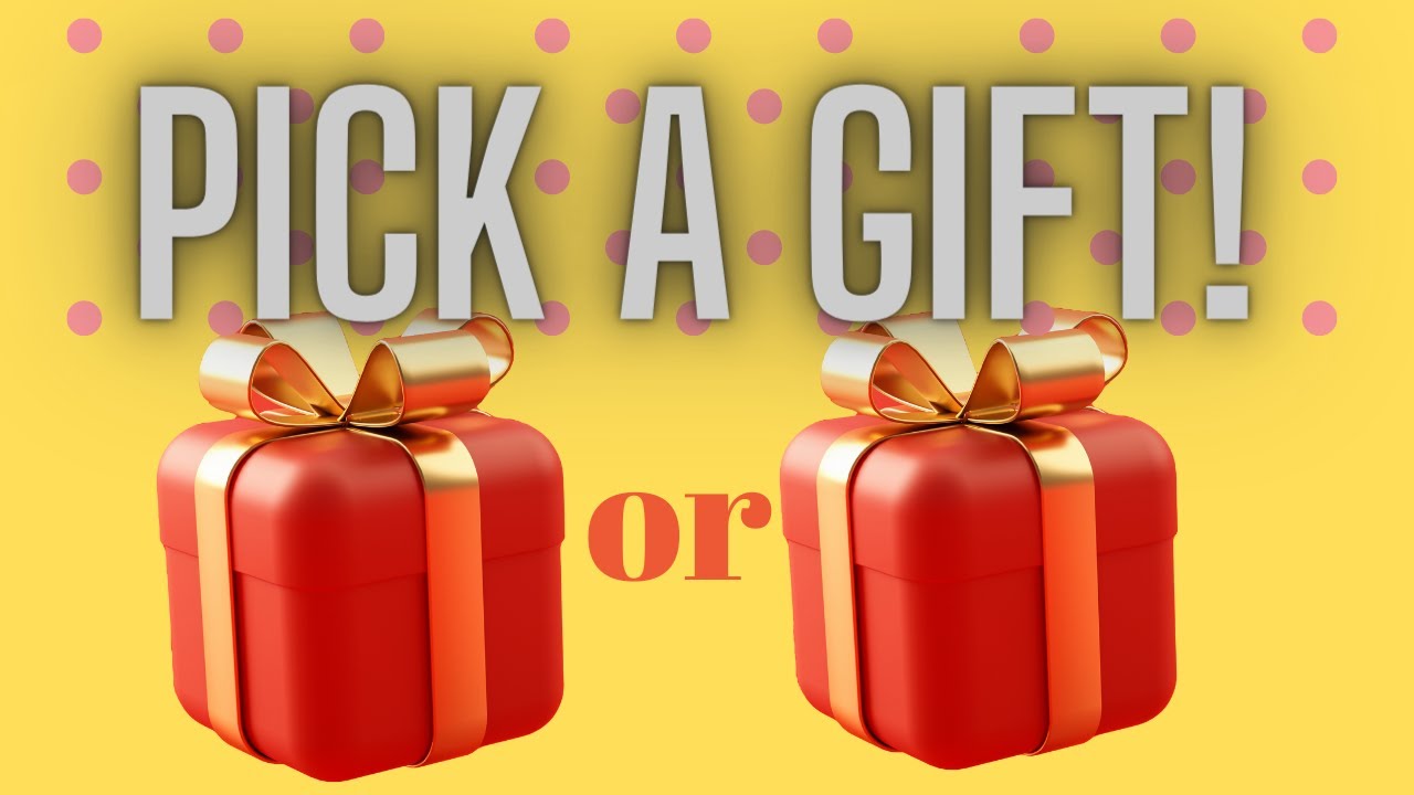 🎁 CHOOSE A GIFT 🎁 PICK A GIFT BOX!! 🎁 FOOD EDITION :) - YouTube