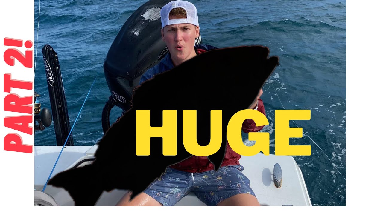 WE CAUGHT THE BIGGEST RED SNAPPER I HAVE EVER SEEN (Part 2) - YouTube