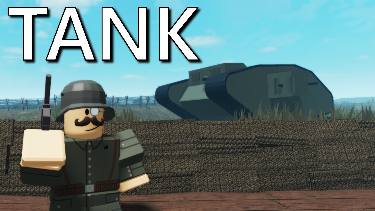GERMAN TANK FLIP in Roblox Trench Warfare - YouTube