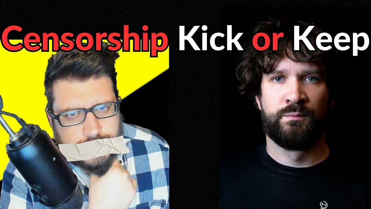 DEBATE! Free Speech on Destiny's Keep or Kick! - YouTube