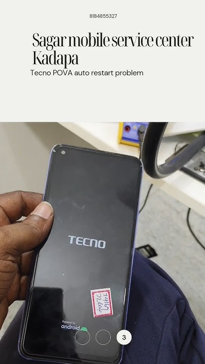 techno pova auto restart problem - YouTube