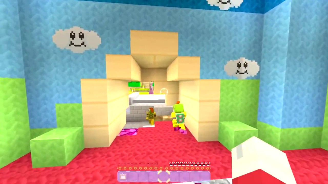 Nintendo Switch Super Mario Minecraft Mash Up - Bowser Attacks!! - YouTube