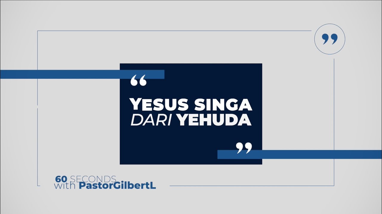 YESUS SINGA DARI YEHUDA - YouTube