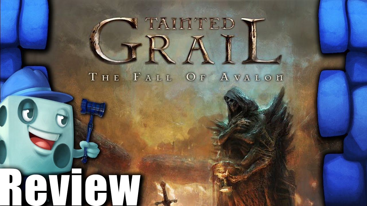 Tainted Grail: The Fall of Avalon Review - with Tom Vasel - YouTube