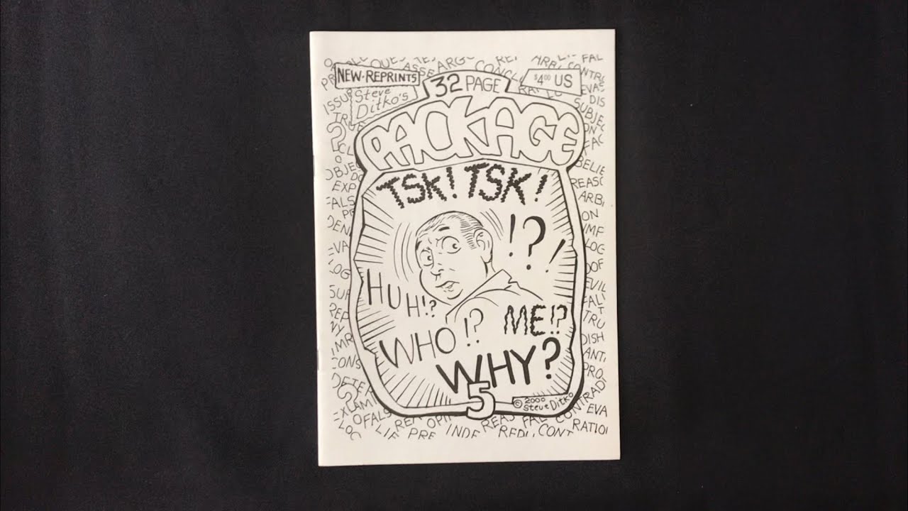 32-Page Package #5: Tsk! Tsk! by Steve Ditko from SD Publishing Co ...