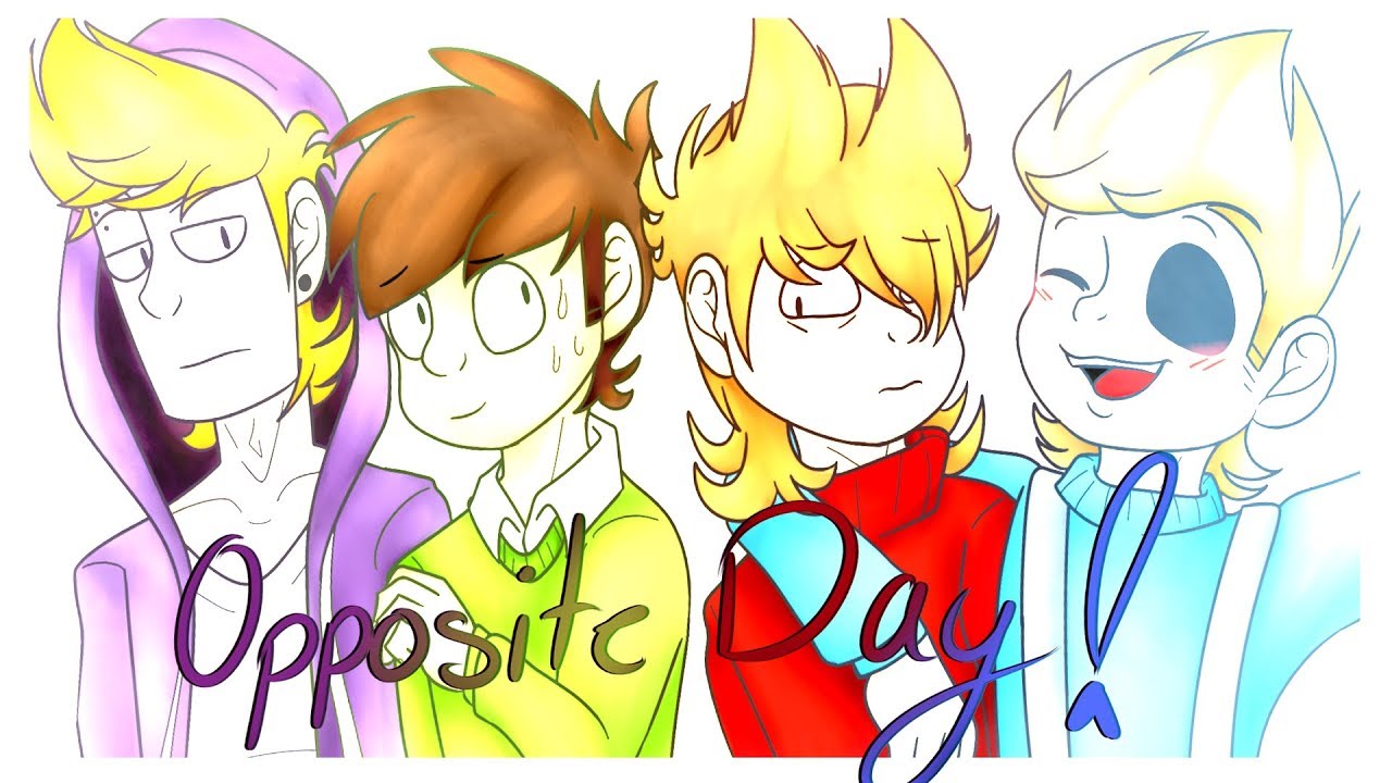 Speedpaint Eddsworld ~ Opposite Day AU!! ♥ - YouTube