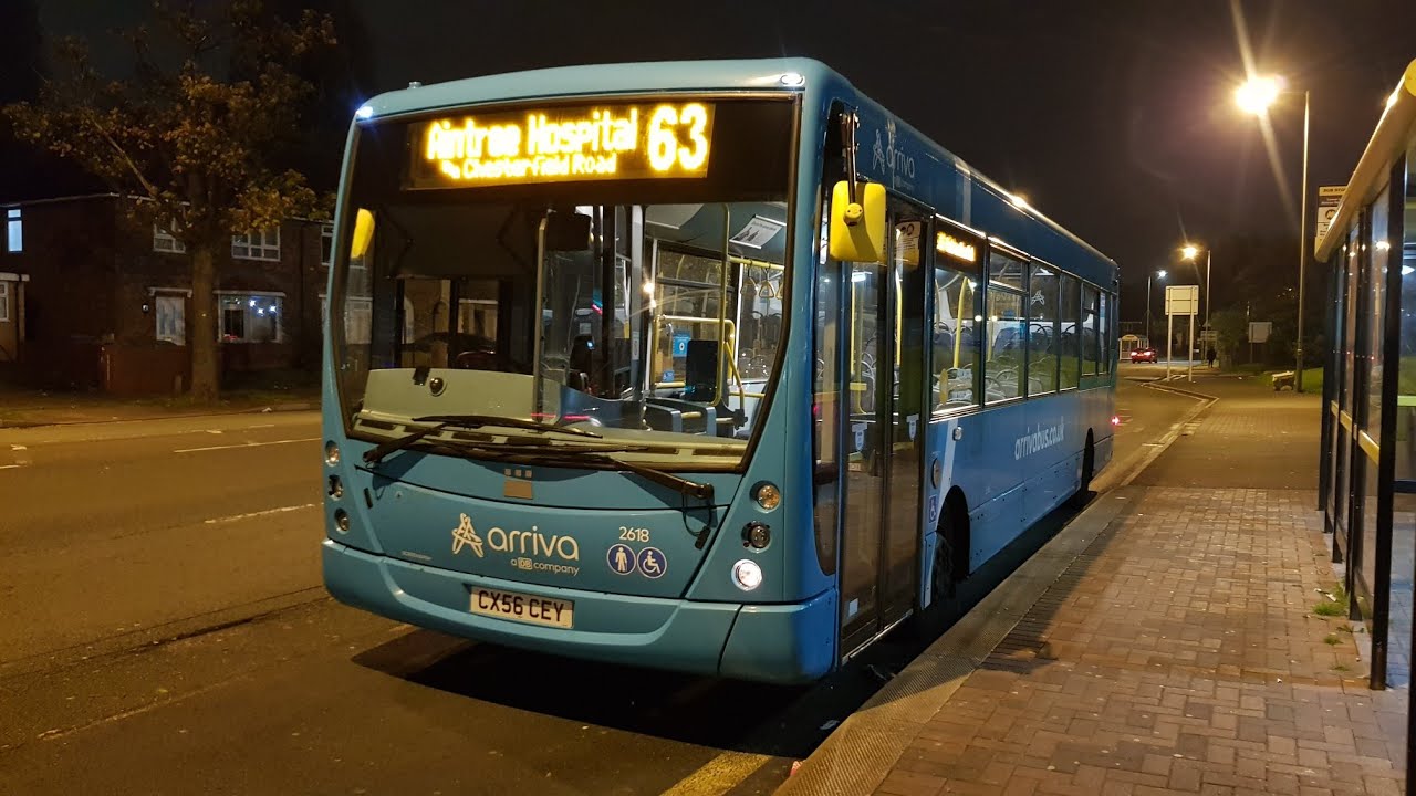 WITHDRAWN!! Arriva North West VDL SB120/Plaxton Centro 2618/CX56CEY ...