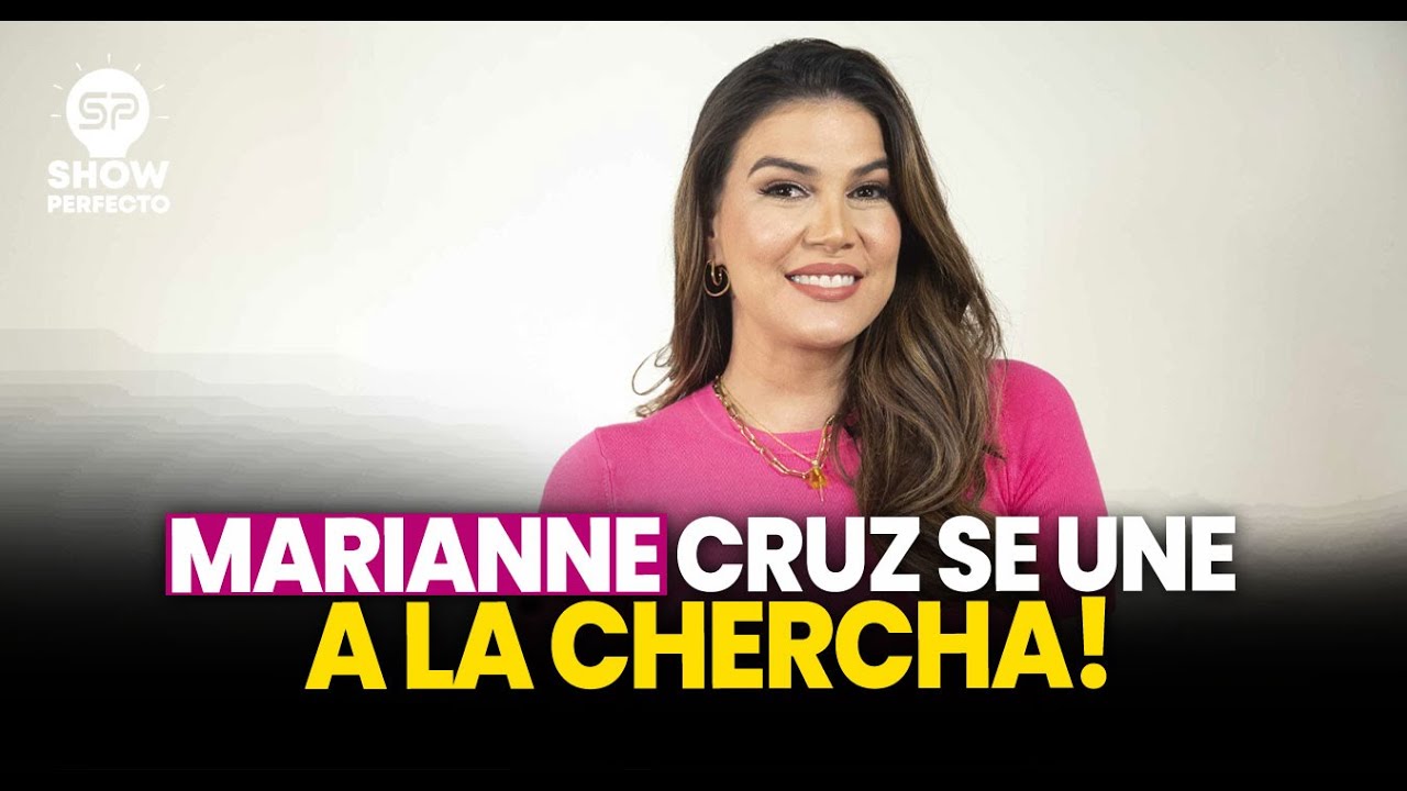 MARIANNE CRUZ SE UNE A LA CHERCHA DEL SHOW. ¡MUY BUENA ! - YouTube