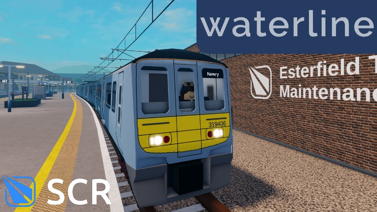 Roblox SCR | R014 Newry - Esterfield | Class 319 - YouTube