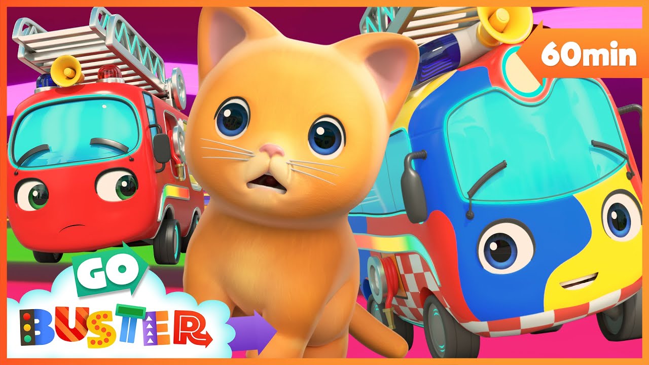 The Kitten Rescue | Go Buster - Bus Cartoons & Kids Stories - YouTube