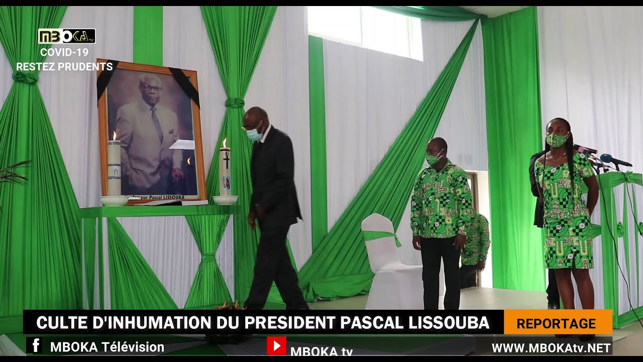 Culte d'inhumation du président Pascal Lissouba - YouTube