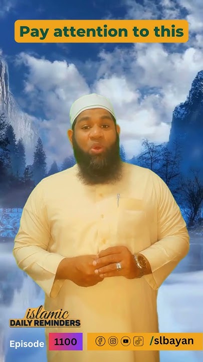 Islamic Daily Reminder Episode 1100 | 07.01.2024 Jumaadal Aakhirah - 23 ...