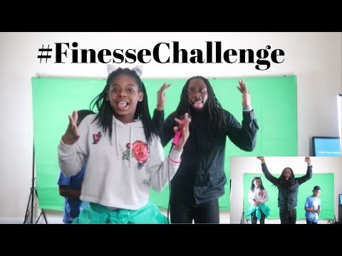 Bruno Mars and Cardi B Finesse challenge dance