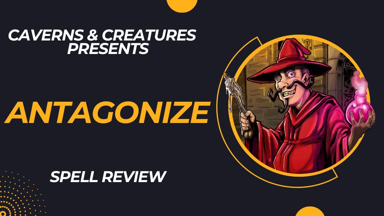 Antagonize 5e: Spell Review - YouTube