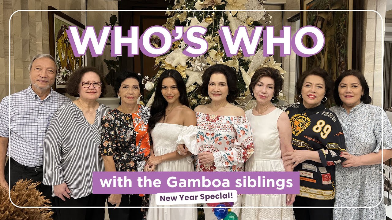Who's Who with the Gamboa Siblings | Ciara Sotto - YouTube