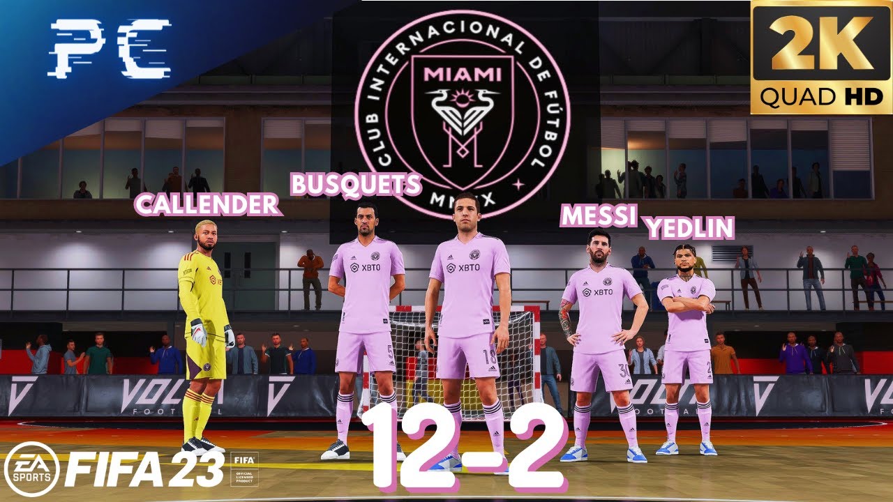 FIFA 23 - Inter Miami CF vs Al Nassr Messi vs Ronaldo | VOLTA Football ...