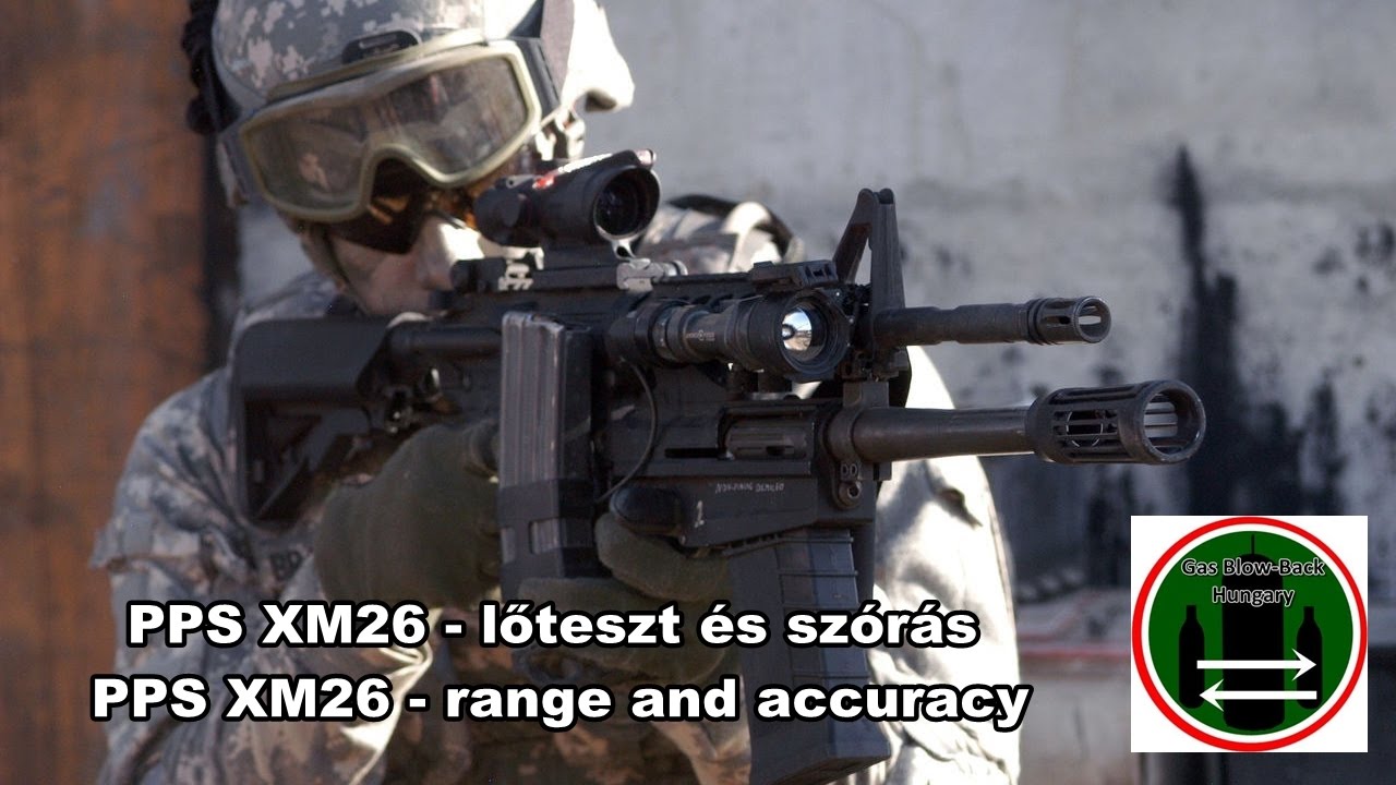 PPS XM26, lőtáv és szórás 0-20 méteren / PPS XM26, accuracy and range [HU, ENG] - YouTube