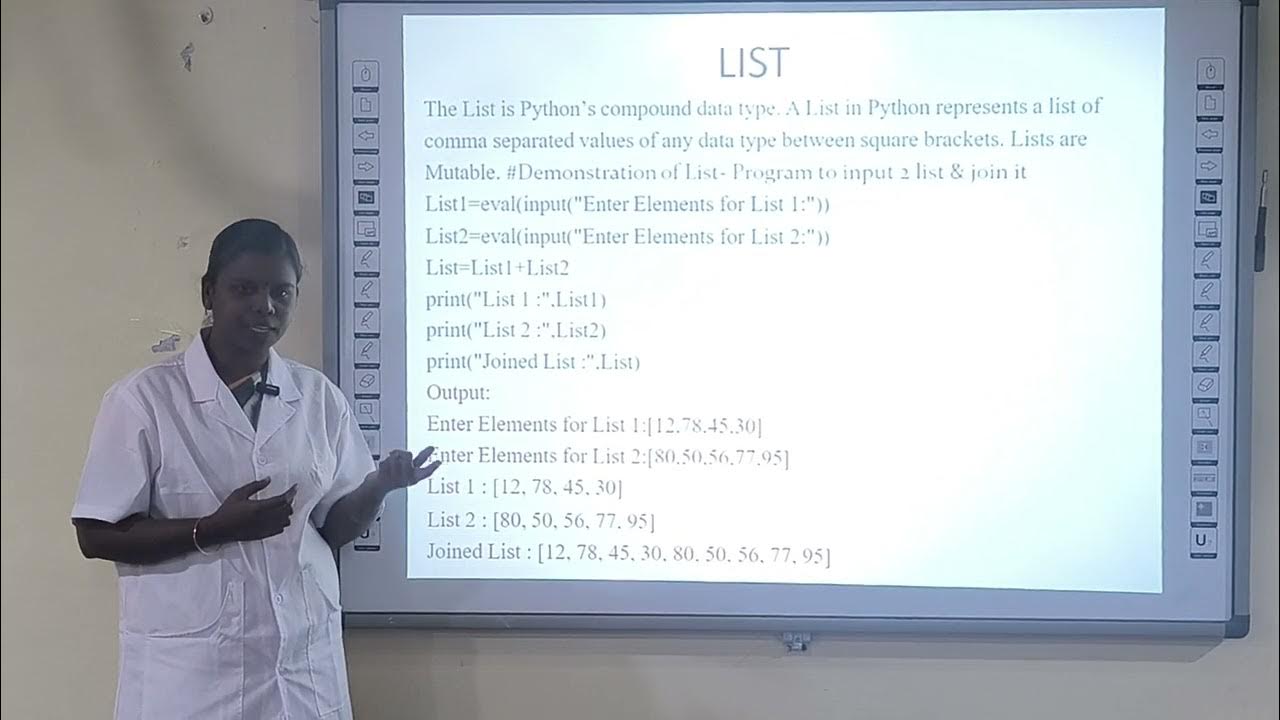 Mrs Anitha R - Data types in Python - YouTube