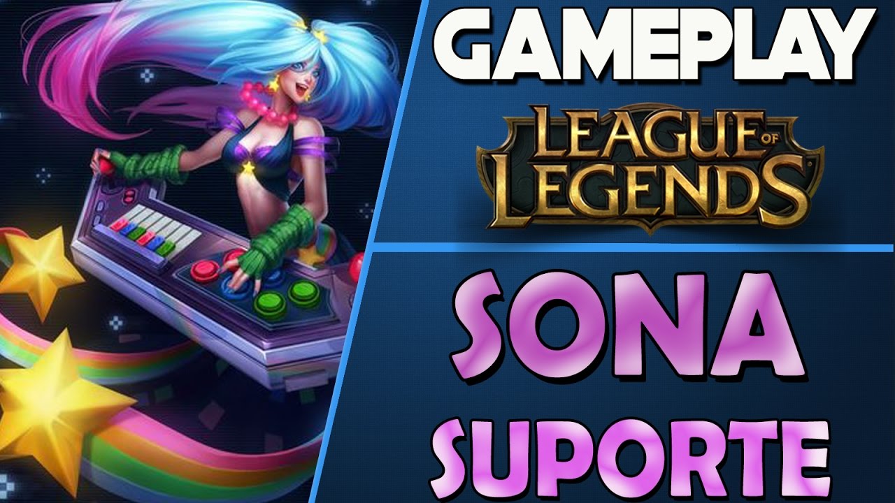 League of legends - Sona - gameplay [ primeira da mid 10 ] - YouTube