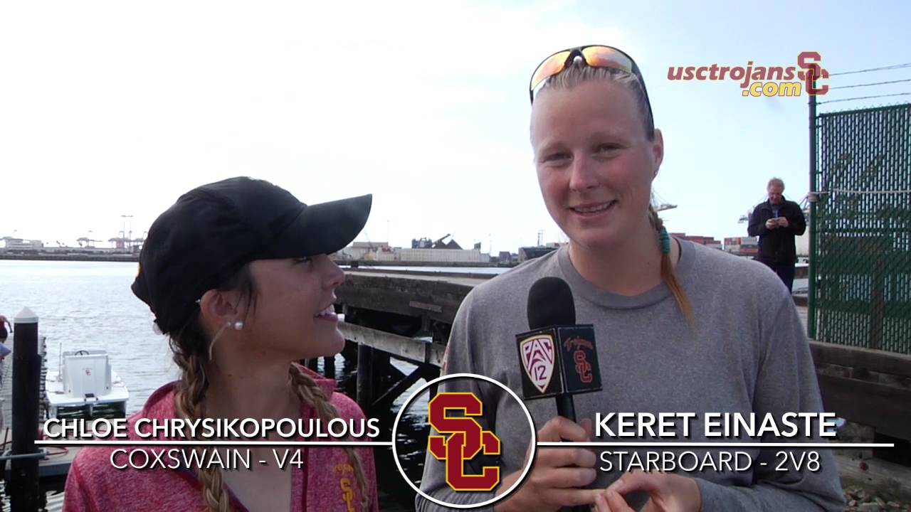 USC Rowing - Women of Troy Sweep UCLA - YouTube