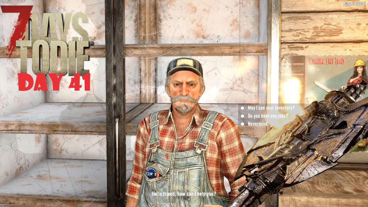 7 Days To Die: Stable Alpha 21 - Day 41 - Trader Rekt For The Win - YouTube