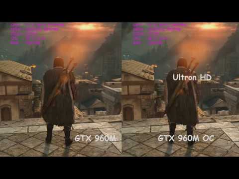 Middle-Earth Shadow of War | GTX 960M VS GTX 960M OC | FPS Comparison ...