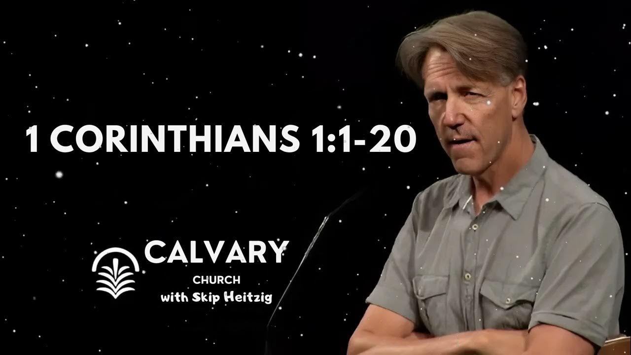 1 Corinthians 1:1-20 - Skip Heitzig Message - YouTube
