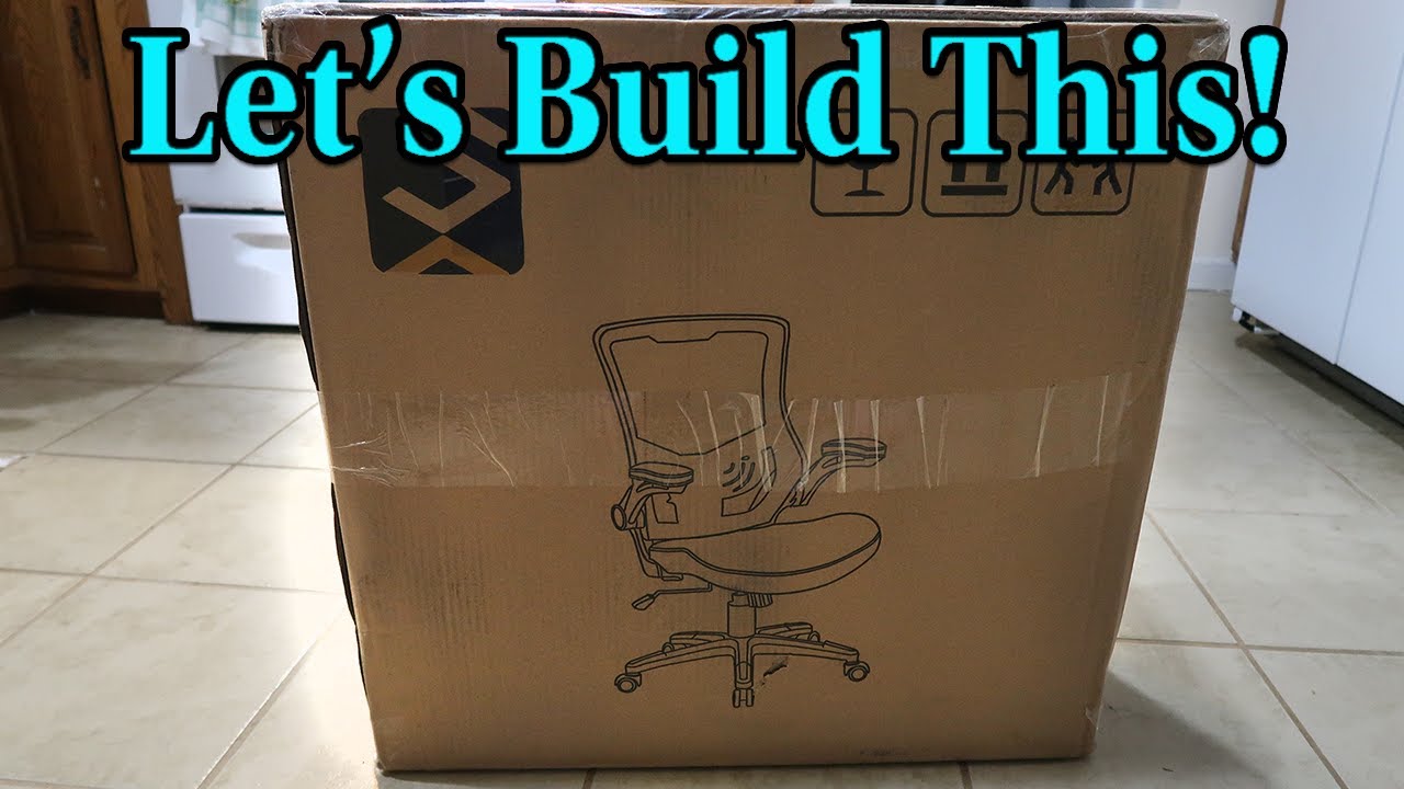 AMAZON ERGONOMIC OFFICE DESK CHAIR UNBOXING AND ASSEMBLY l AMAZON FINDS ...