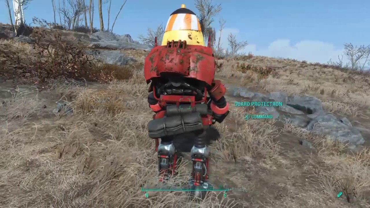 Fallout 4 Automatron Dlc Created Robots Showroom - YouTube