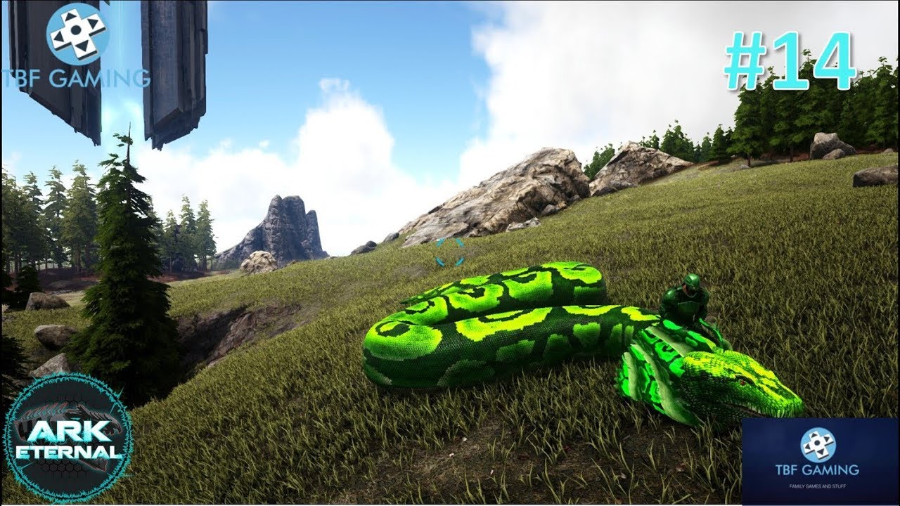 Ark Eternal Ragnarok 14 Giant Snake and 4 Great Tames - Ark Survival ...