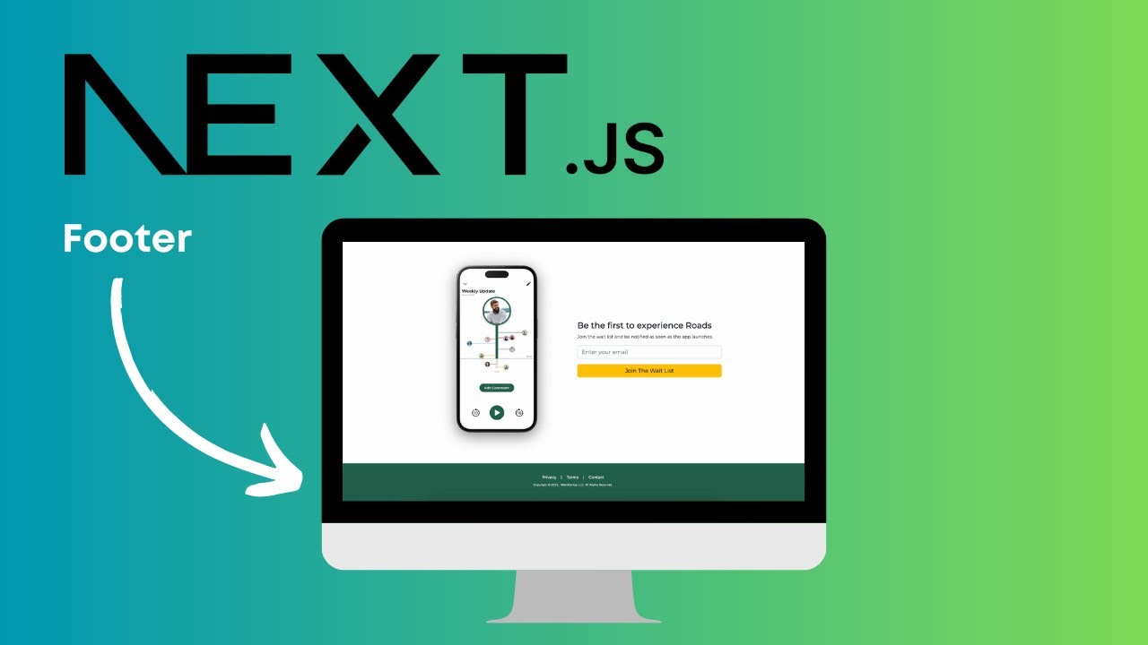 Next.js Footer - YouTube