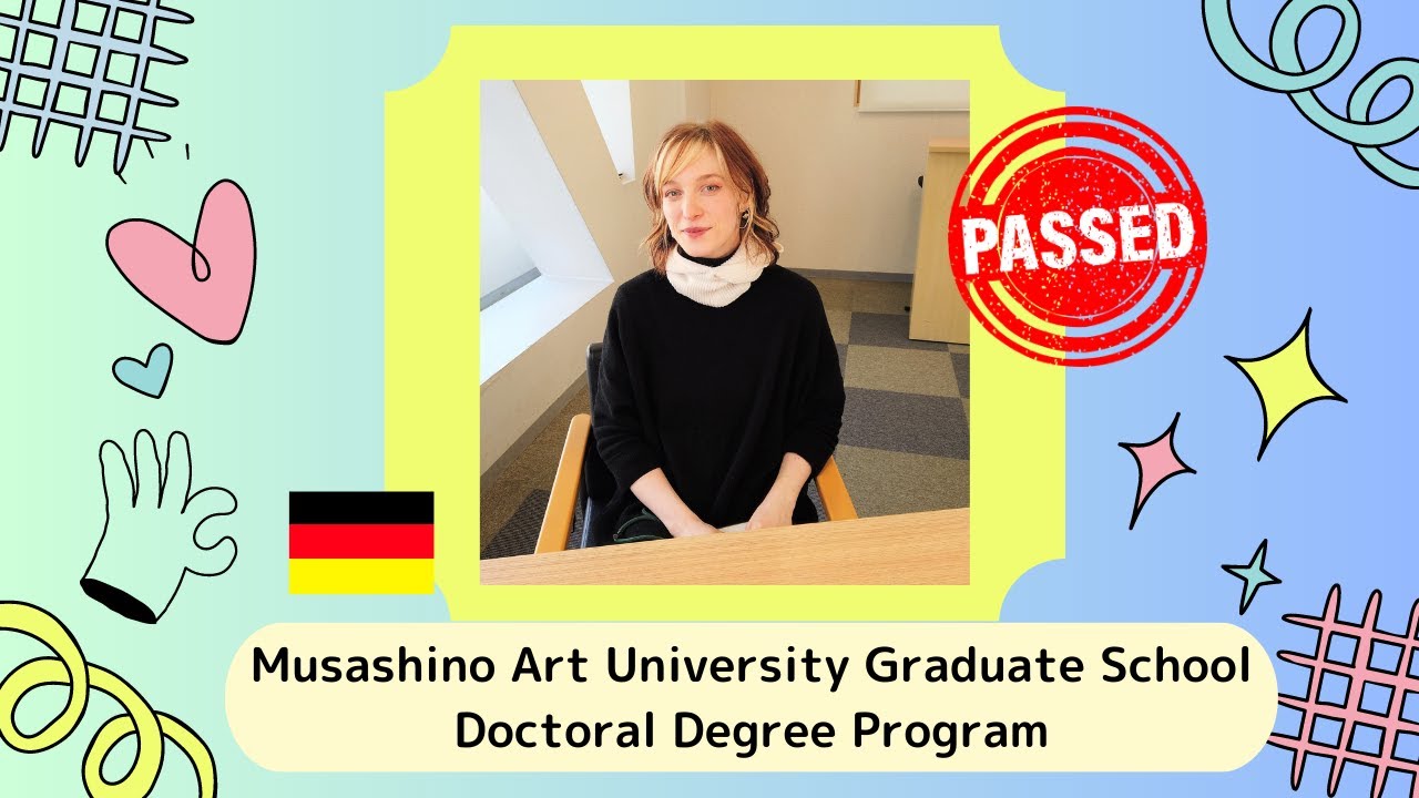 Musashino Art University, Graduate School of Art, Doctoral Program - YouTube