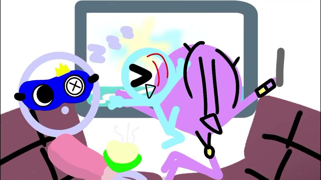 EVERYDAY STICK FIGURE LIFE | Algodoo Animations - YouTube