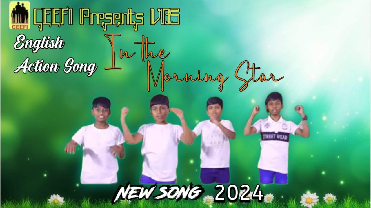 In the morning Light // English VBS Action Song 2024 // Sunday school ...