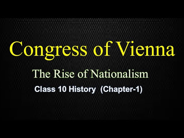Congress Of Vienna Quotes PPT Napoleon And The Congress Of Vienna