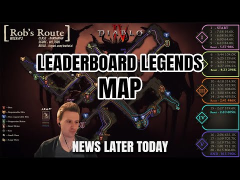 Rob2628: Big Day for Diablo 4 - Leaderboard Legends Gauntlet Map