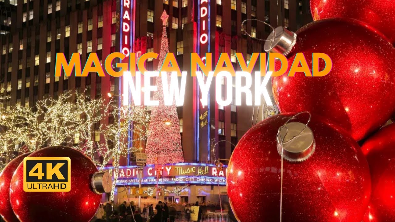 Así es la navidad en NEW YORK (Parte 1) | Recorriendo alguna de sus ...