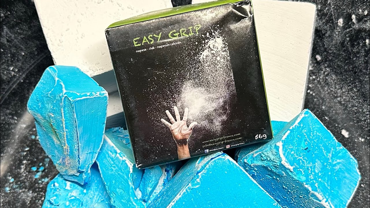 Dyed Easy Grip | Gym Chalk ASMR | ASMR | YouChalkTooMuchASMR | @Jheneaikosvoice - YouTube