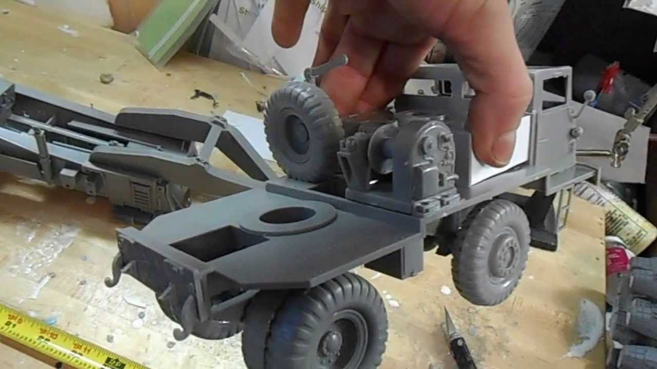 REVELL RENWALL 1/32 ATOMIC CANNON BUILD PART 2 - YouTube