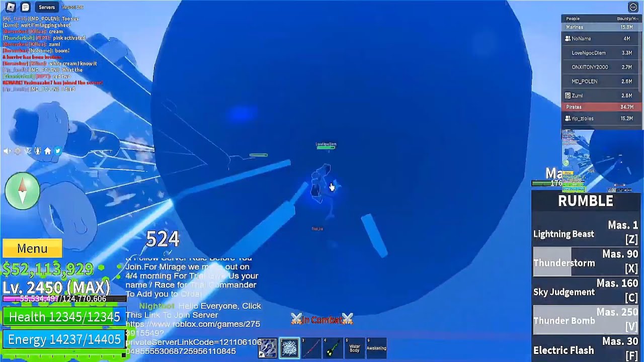 Bloxfruit - Rumble's Rework Pretty Good - YouTube