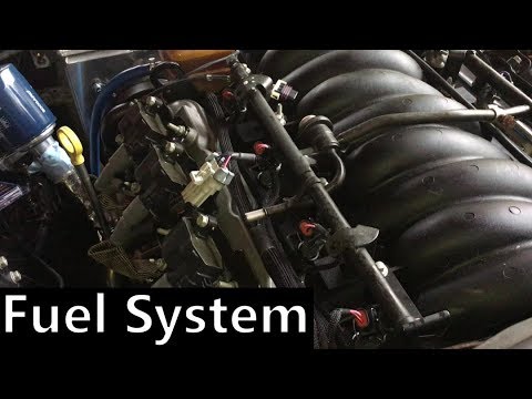 Fuel System Set-Up - LS1 240sx (S14) Drift Build (EP 50) - YouTube