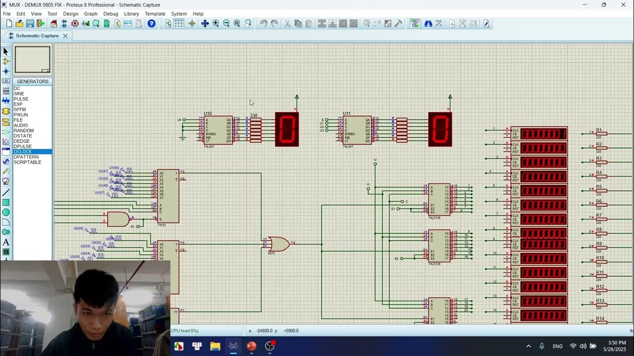 Digital Techniques - Midterm Project | MUX & DEMUX Combinational ...