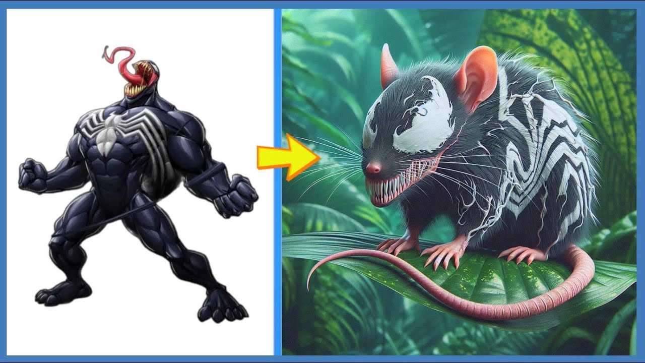 SUPERHEROES as RAT 💥 MARVEL & Dc - YouTube