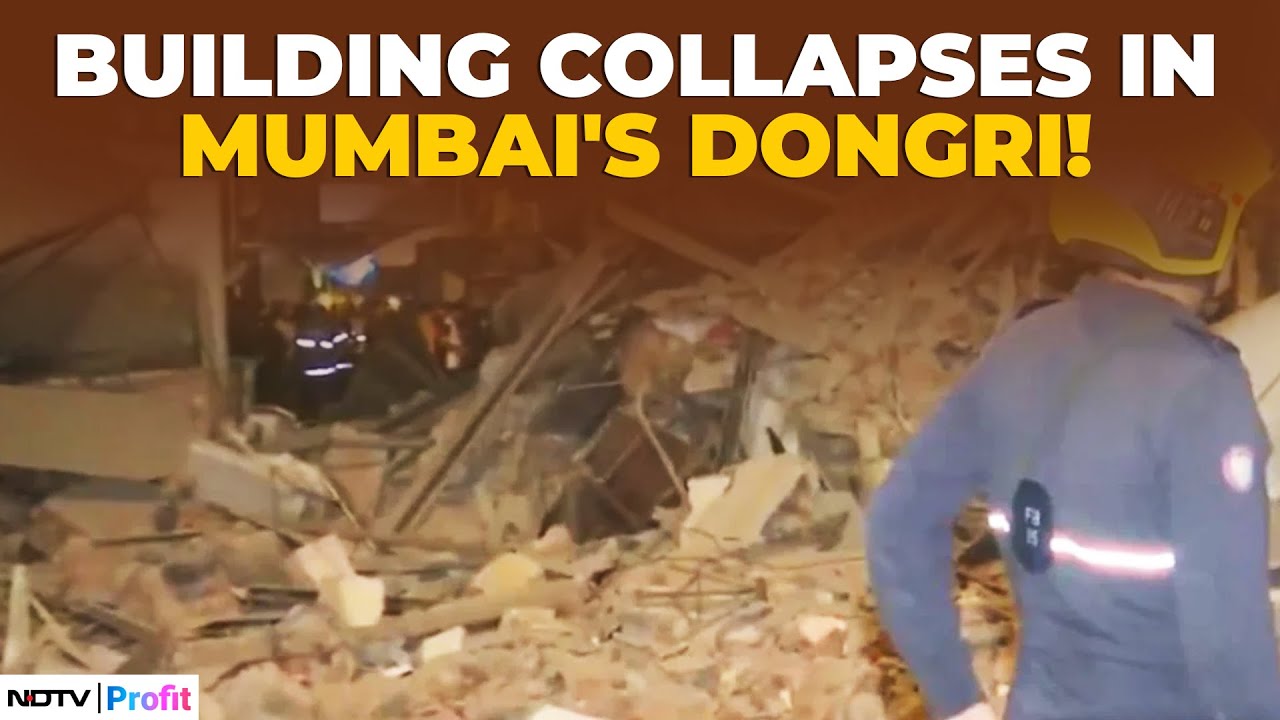 Mumbai Building Collapse: Portion Of 4-Storey Building In Dongri ...