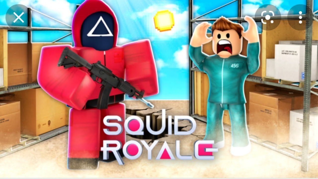 Playing Roblox Squid Game|My first time on YouTube - YouTube